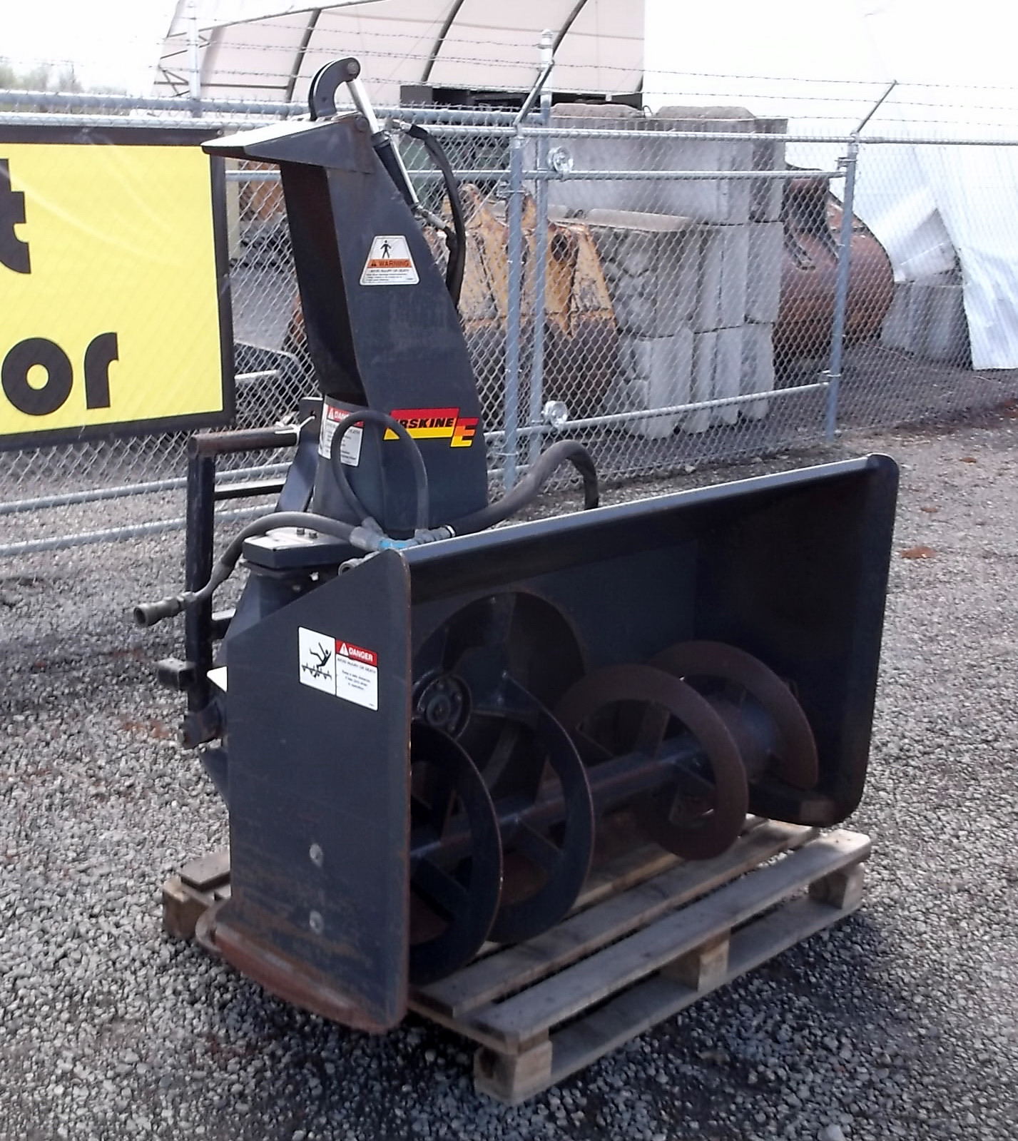 Used 52" 3 Point Snow Blower / Snow Plow For Sale