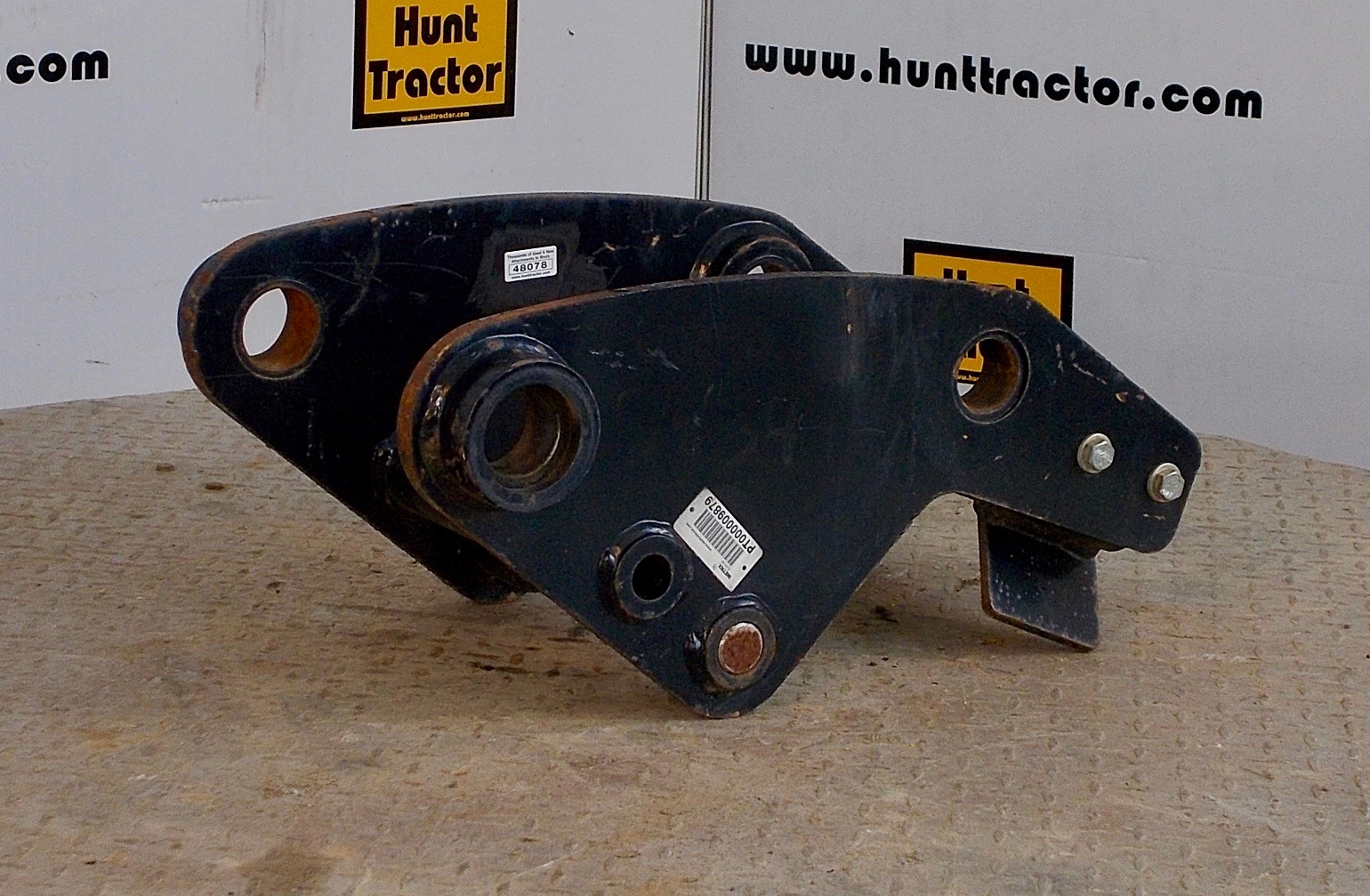 New Caterpillar 416D Auger Hanger Adapter Plate For Sale