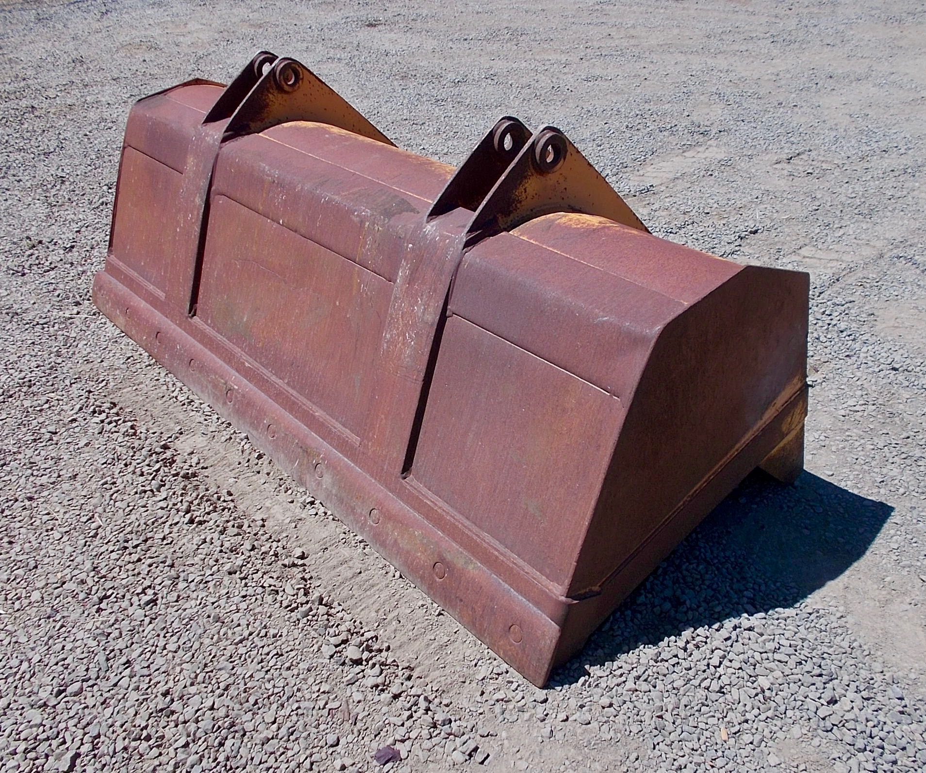 Used 83" Case 580L Pin-On General Purpose Loader Bucket For Sale