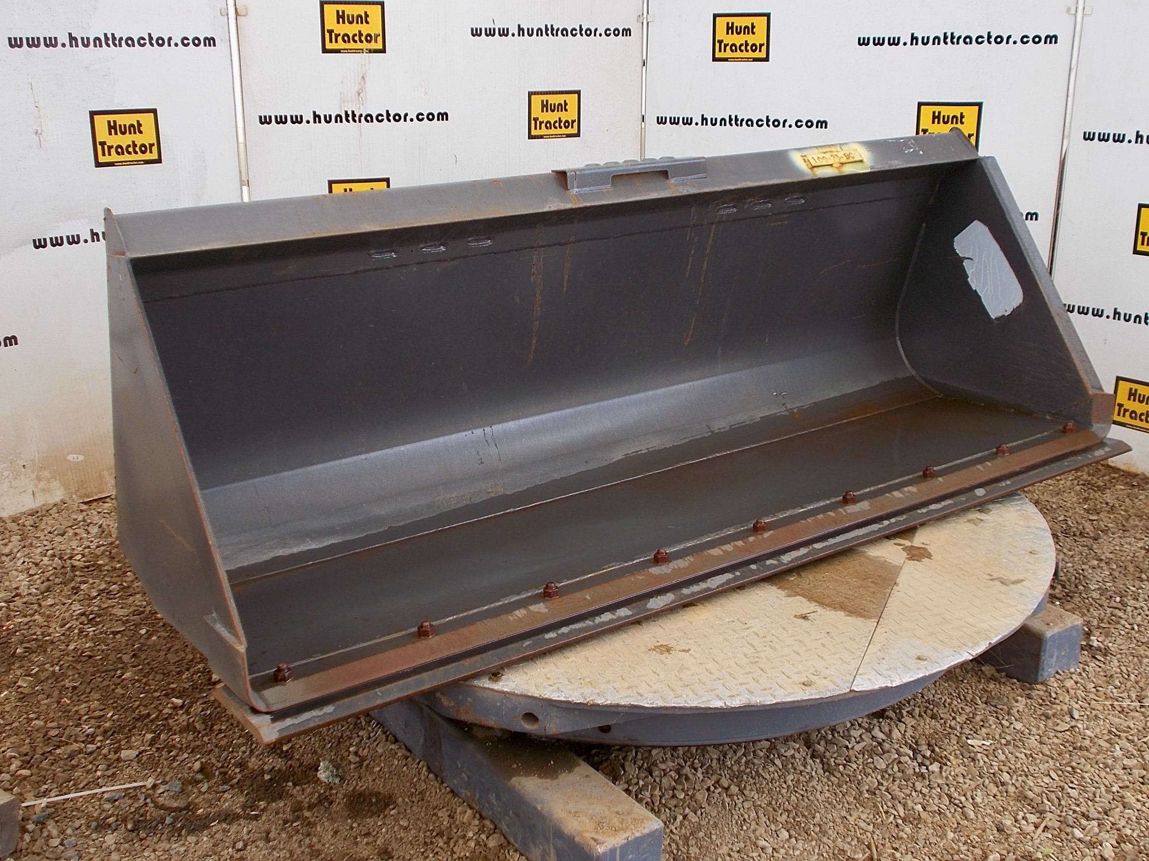 Used 78" Universal Skid Steer General Purpose Loader Bucket For Sale