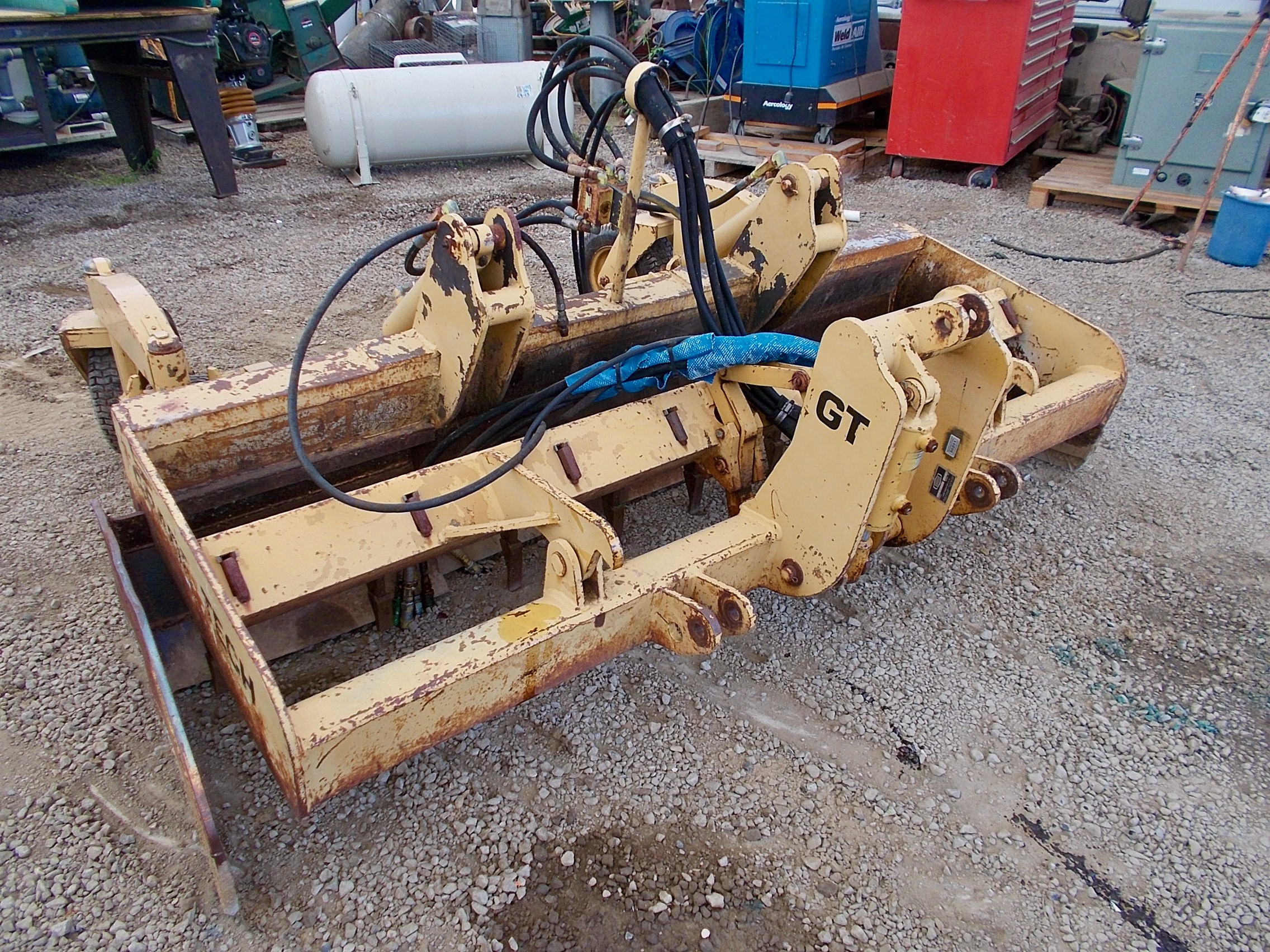 Used 81" 3 Point Scraper Box For Sale
