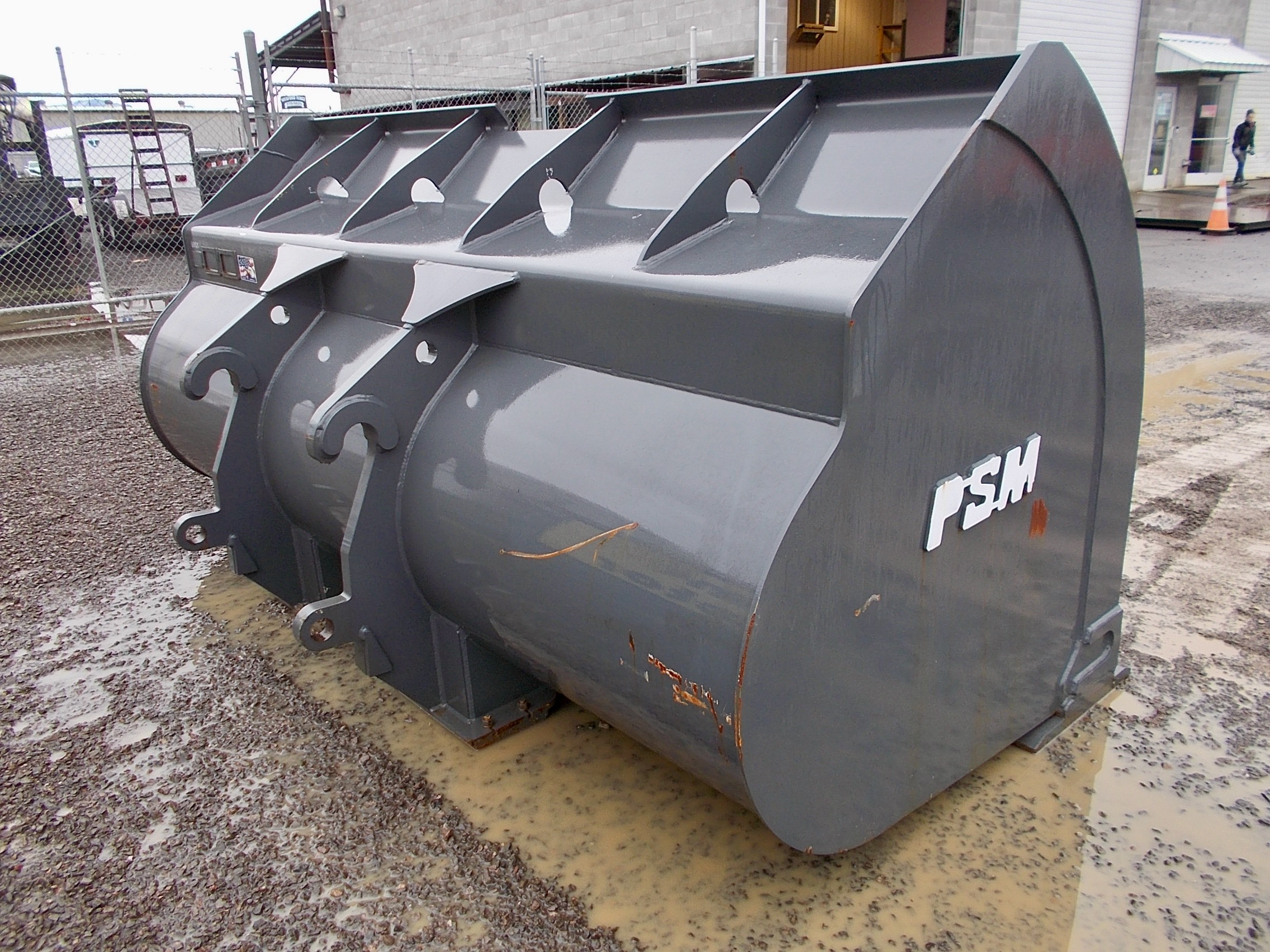 New 113" JRB 416 Quick Change General Purpose Loader Bucket For Sale