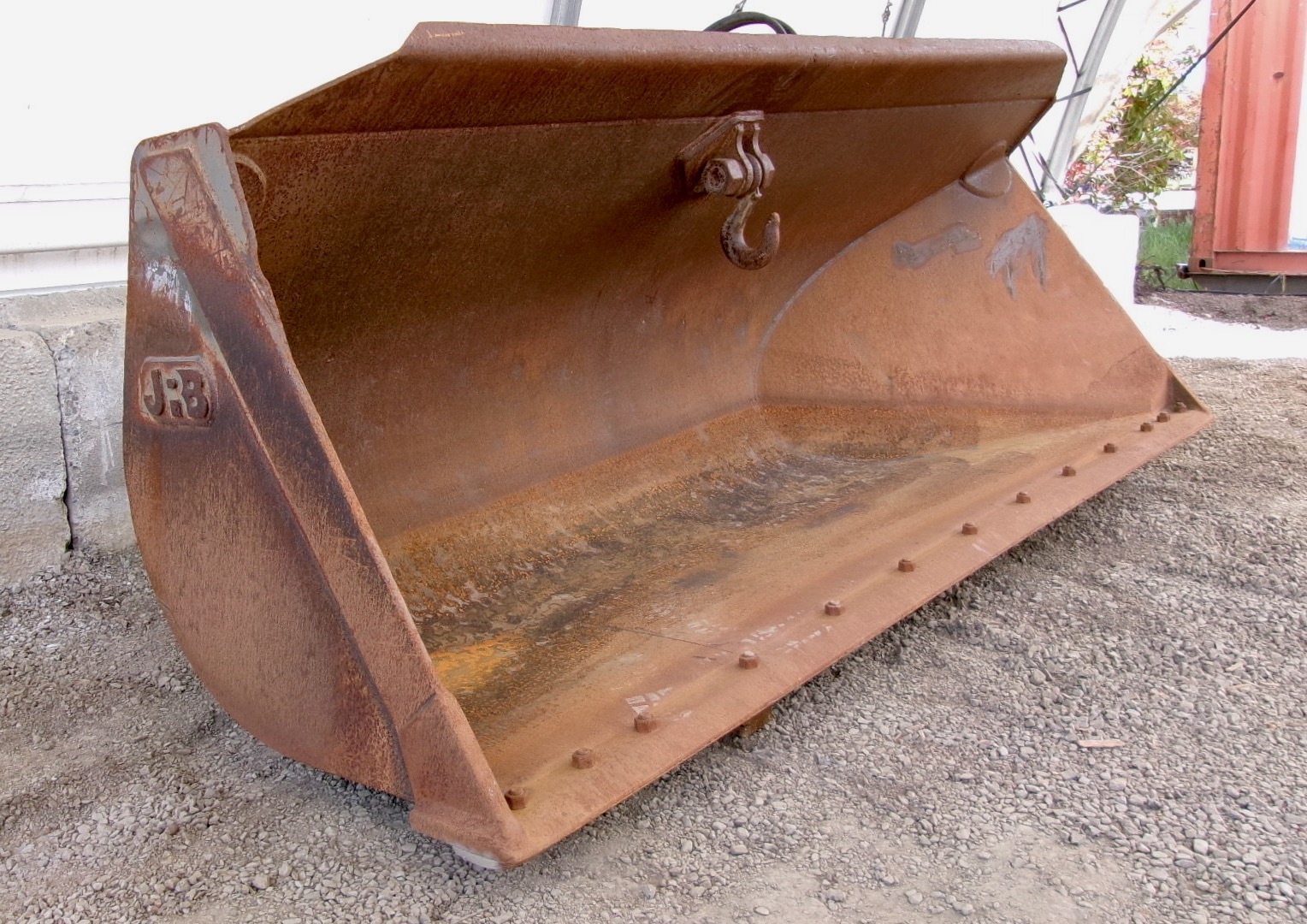 Used 123" JRB 416 Quick Change Side Dump Loader Bucket For Sale